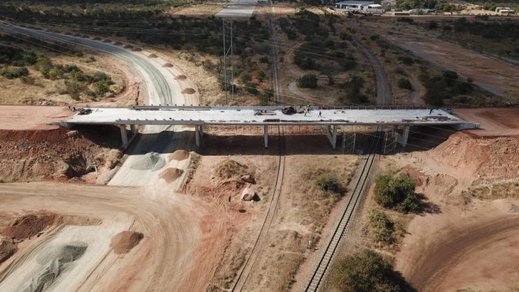 Image 3The N1 over railway and road bridge one of five bridges on the ...