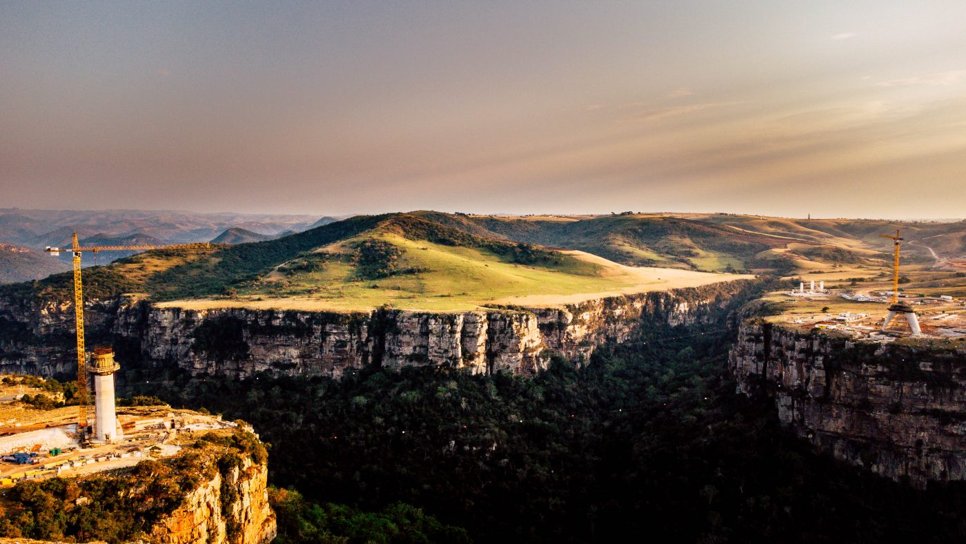 Work starts on Msikaba Bridge’s deck - SANRAL Stop Over