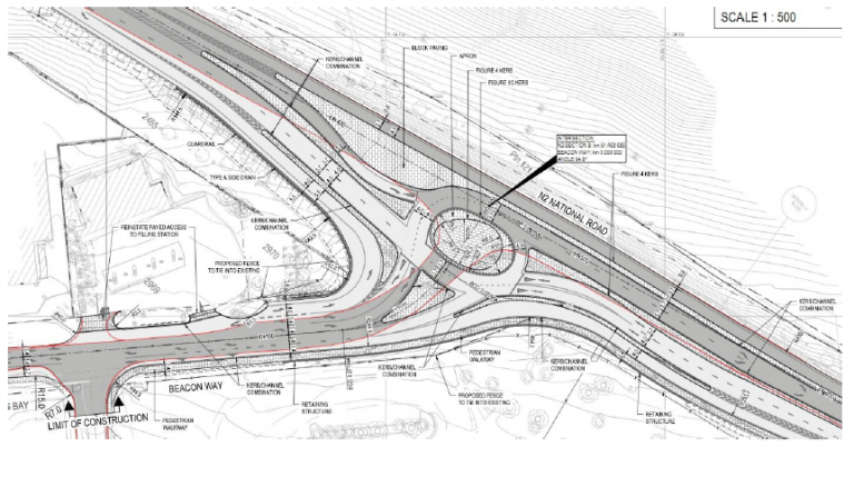 Construction begins on N2 Beacon Way Intersection in Plettenberg Bay ...