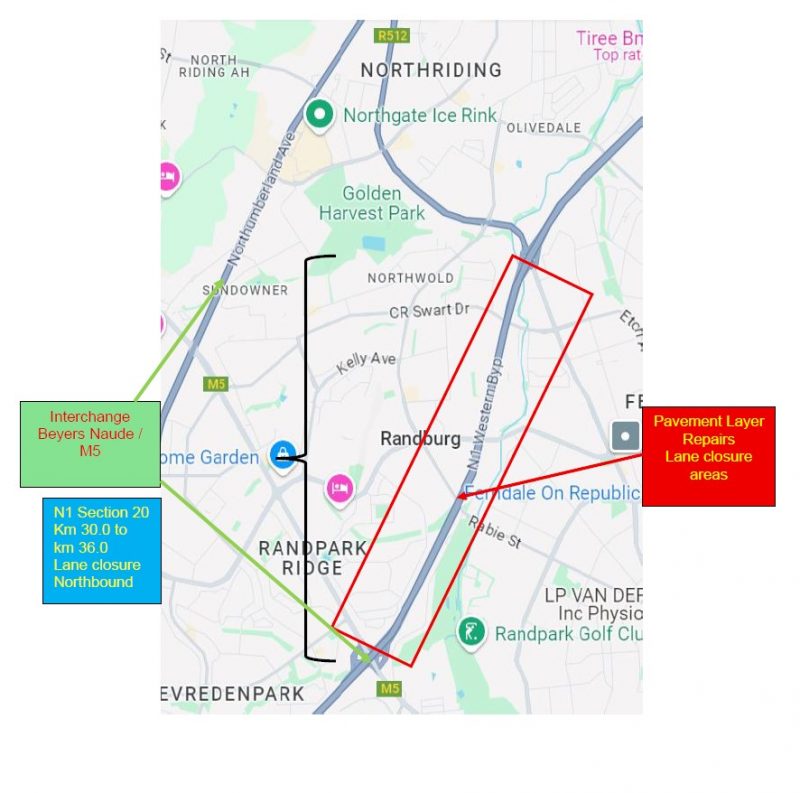 Pavement Layer Repairs on the N1 Section 20 Northbound at km 30.0 – km ...